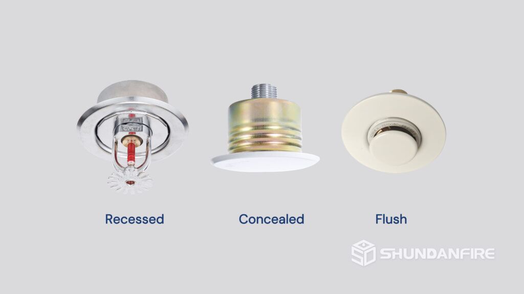 concealed sprinkler system